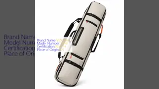 Expandable Snowboard Travel Bag Waterproof Gear Protection