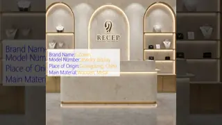 Luxury Custom Jewelry Store Reception Counter Design