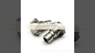 Custom Stainless Steel RF Coaxial Flange Connector