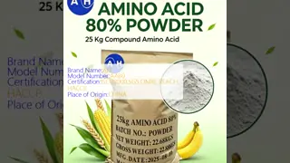 Boost Crop Yields with 80 Percent Amino Acid Powder