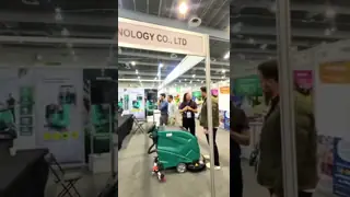F50 Walk Behind Floor Scrubber High Efficiency Cleaning