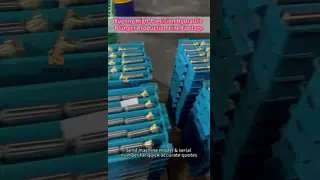 Xugong high-precision hydraulic plunger finished products. #excavatorparts