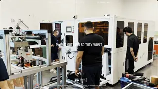 Automatic Assembly Production Line for Air Bag Filter – On‑Site Commissioning at Polish Customer’s F