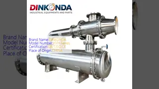 Titanium Shell and Tube Heat Exchanger Corrosion Resistant