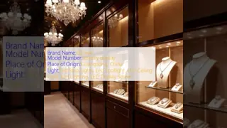Luxury Vintage Jewelry Display System for Retail Stores