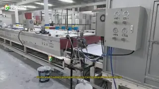 Gypsum Ceiling Panel Automatic Spraying Production Line