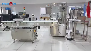 Round bottle biochemistry reagent filling line