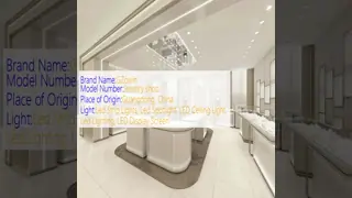 Luxury LED Jewelry Display Cases for High End Retail Stores