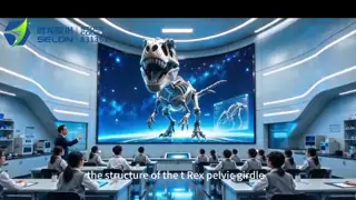 Circular 3D Display System Immersive Visual Experience