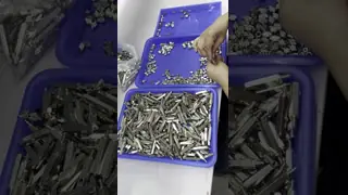 Wire Gripper Components Sorting Process Manufacturing Process for Wire Rope Suspension Hardware