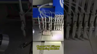 Automatic PVC Dispensing Machine Silicone Dripping Machine for Trademark Logo