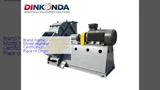 High Pressure Induced Draft Fan for Vertical Furnaces
