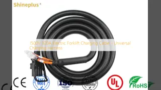 1500V 320A Electric Forklift Charging Cable Fast Power