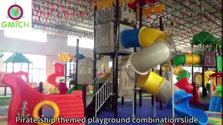 Outdoor Water Park Slides for Children