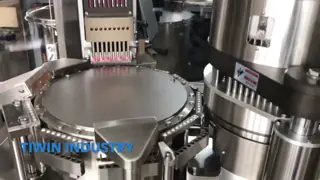 China#capsulefillingmachine  NJP400 for Plant capsules transparent capsules gelatin#capsulas#machine