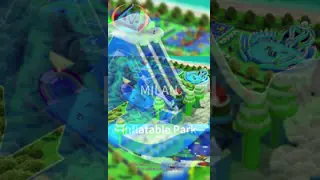 Commercial Inflatable Water Park Slide