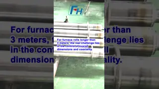 NA22H Furnace Roll | Ø140 × Ø112 × 3032 mm | Custom Industrial Furnace Roller