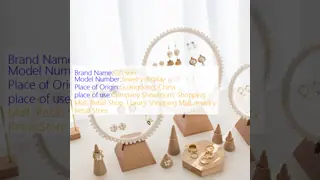 Premium Wooden Jewelry Display for Retail Stores