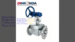 DINKONDA Pneumatic Ball Valve High Temp Industrial Solution