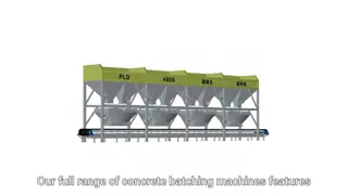 Concrete batching machine