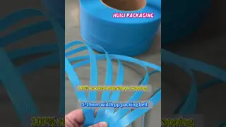 High-speed PP strapping
100% recycled PP strapping