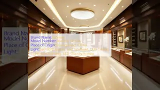 Luxury Solid Wood Watch Display Island for Retail Stores