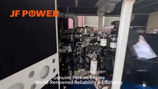 108kW Silent Perkins Diesel Generator Reliable Power