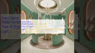 Luxury Jewelry Display Cabinet Custom Retail Showcases
