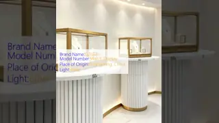 Luxury LED Jewelry Display Case for Retail Stores