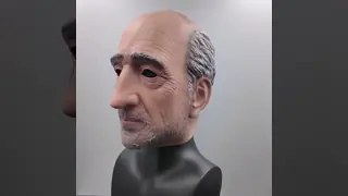 Realistic Old Man Latex Mask | Premium Halloween Costume & Character Mask Factory