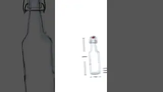 750ml Swing Top Beer Bottle – Amber & Clear, 550g