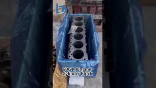 6BG1T Engine Cylinder Block | Diesel Engine Block for Excavator & Heavy Equipment