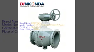 DINKONDA Q41F Industrial Ball Valve Reliable Flow Control