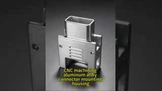 CNC Machining Expert - Aluminum Connector Installation Housing