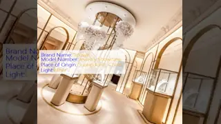 Luxury French Style Jewelry Store Interior Design