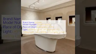 Luxury Curved Jewelry Display Counter for Retail Stores