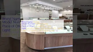 Luxury Jewelry Display Cabinet Custom Showroom Solutions