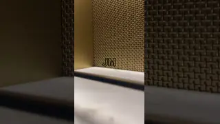 Metal mesh for closet or cabinet decoration