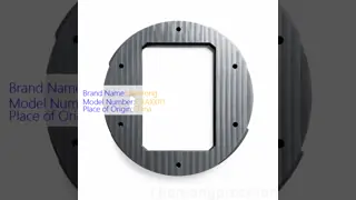 Custom Black Anodized Aluminum Frame CNC Machining