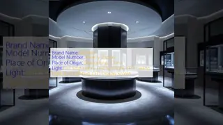 Luxury Jewelry Display Cabinets for Retail Stores