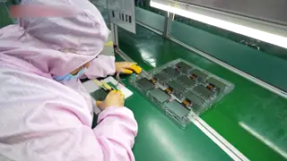 Monochrome LCD Display Power-On & Segment Inspection