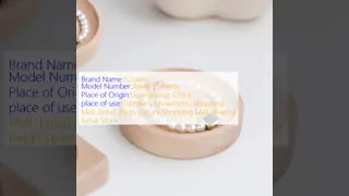Premium Wooden Jewelry Display Props for Luxury Retail