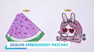 Custom Sequin Patches High Quality Embroidery Solutions