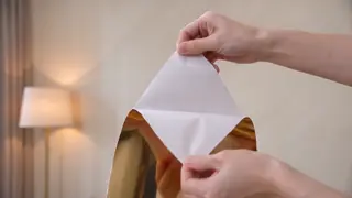 Self Adhesive Gold PET Flexible Mirror
