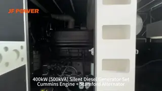 400kW Silent Industrial Generator Reliable Backup Power