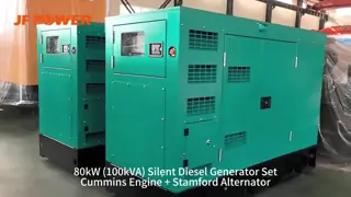 100kVA Silent Diesel Generator Reliable Power Solution