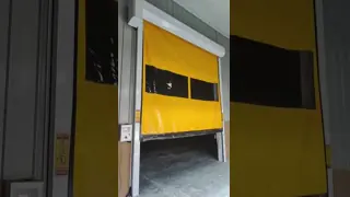 Anti Collision High Speed PVC Door Auto Reset System
