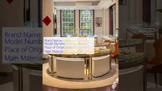 Custom Luxury Jewelry Display Cabinets for Retail Stores