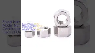 High Strength Zinc Plated Hex Nuts M3 to M30