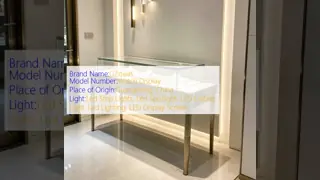 Luxury LED Jewelry Display Tables for Modern Retail Stores